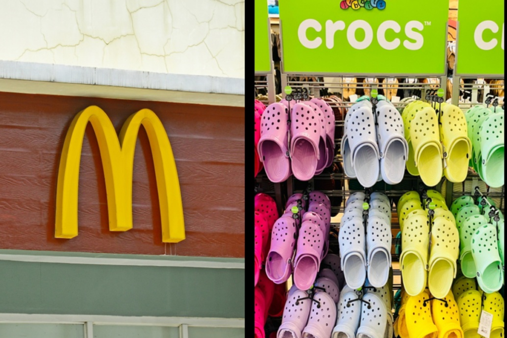 McDonald’s serviert stilvolle Schritte mit Crocs: Eine köstliche Schuh ...